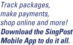 SingPost Mobile App | Singapore Post